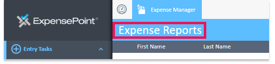 Expense Manager
