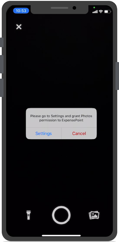 Camera Permissions