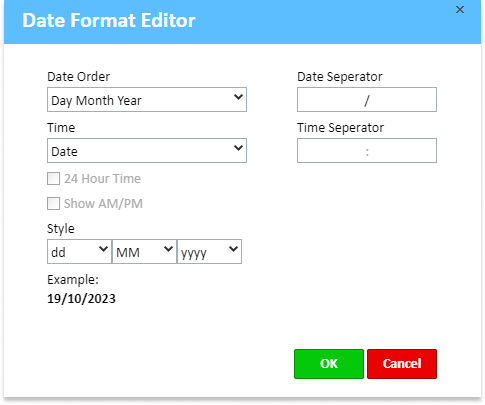 Add Nee Template - Columns