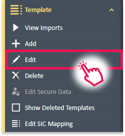 Edit Template
