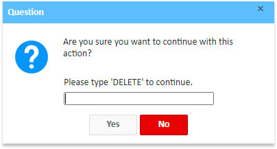 Delete Template