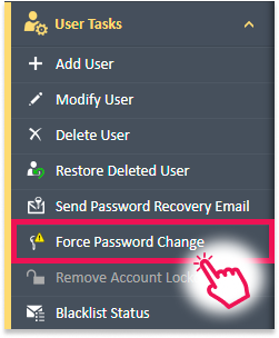 Force Password Change