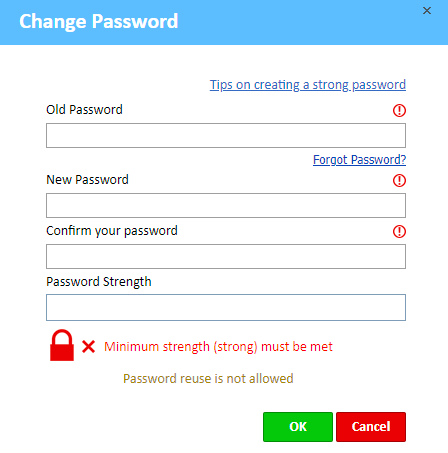 Change Password